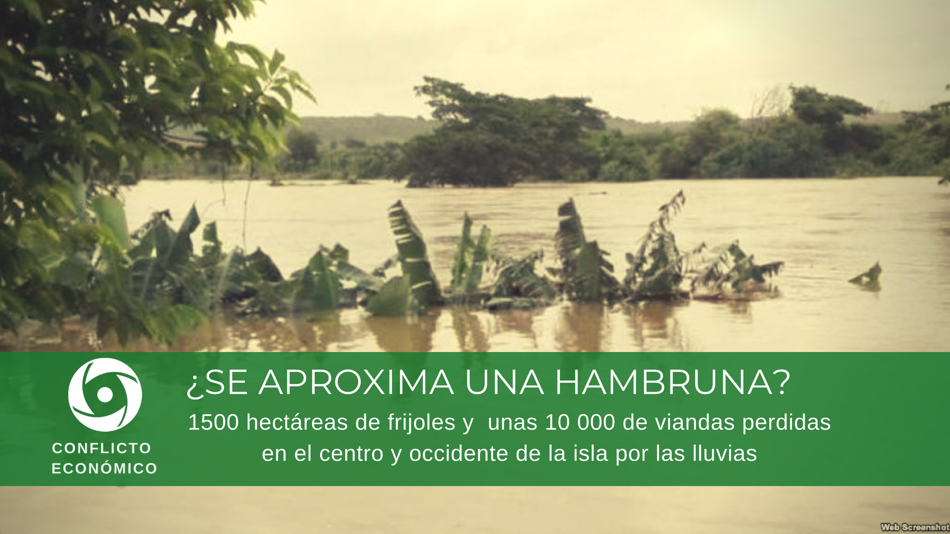 SE APROXIMA UNA HAMBRUNA EN CUBA